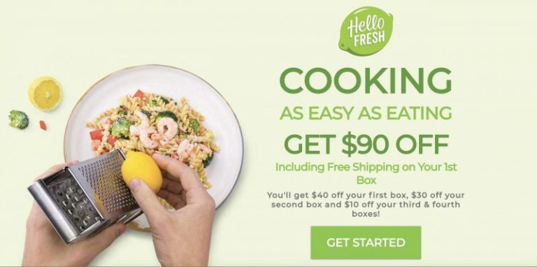 Hello Fresh - Top 10 Delivery Services