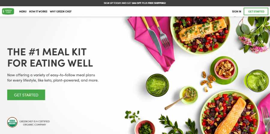 Green Chef - CURRENT MEAL - Meal Delivery
