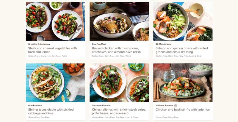 Sun Basket Mobile - Meal Delivery